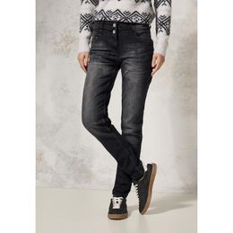 Cecil Slim-fit-Jeans »Style Toronto« im Five-Pocket Style dark grey washed 28 - Länge 32 Länge 32 28 Jeans von Cecil