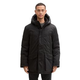 Tom Tailor Parka mit Kapuze mit Kapuze black M M Jacke von Tom Tailor