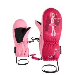 Ziener Fäustlinge »LEPRINT-Z AS glove mini« pop pink 1,5 Skifäustling mit lustigen Motiven für Kleinkinder