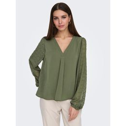 Only Shirtbluse »ONLMASJA FR L/S V-NECK SHIRT CS PTM« Kalamata M (38) M (38) Blusenshirt von Only