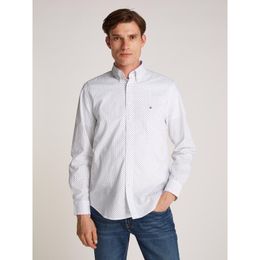 Tommy Hilfiger Businesshemd »FLEX POPLIN POLKA DOT RF SHIRT« mit Punktprint Optic White / Navy Dot 3XL - N-Gr N-Gr 3XL Klassisches Hemd von TOMMY...