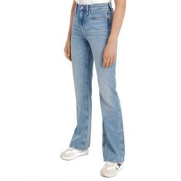 Calvin Klein Jeans Bootcut-Jeans »AUTHENTIC BOOTCUT« mit Markenlabel Denim Light 27 - Länge 30 Länge 30 27 Bootcut-Jeans mit ausgestellter...