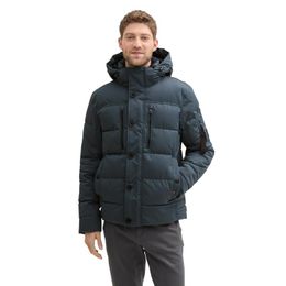 Tom Tailor Steppjacke mit Kapuze mit Kapuze stormy blue 3XL 3XL Jacke von Tom Tailor