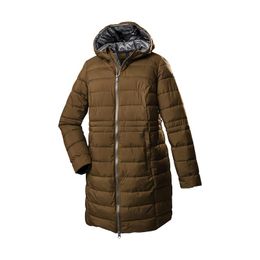 STOY Steppmantel »STW 12 WMN QLTD PRK« Damen Parka: warm, wasserabweisend, winddicht braun 56 56 Damen Parka mit wärmereflektierendem Innenfutter