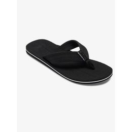 Quiksilver Zehentrenner »MOLOKAI LAYBACK TEXTURED« schwarz 43 43 Bequeme Zehentrenner von Quiksilver