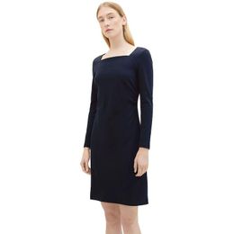 Tom Tailor Jerseykleid mit eckigem Ausschnitt sky captain blue 40 - N-Gr N-Gr 40 Kleid von Tom Tailor