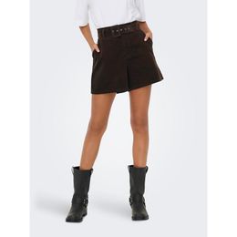 Only Damen Only Shorts &raquo;ONLNESSA HW BELT CORD SHORTS CC PNT&laquo; XL (42), N-Gr