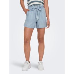 Only Shorts »ONLBEA SMILLA HW PB LOOSE DNM SHORTS« im Denim Look Light Blue Denim L (40) - N-Gr N-Gr L (40) Sommerliche Shorts von Only