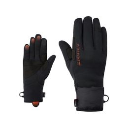 Ziener Multisporthandschuhe &raquo;IZELAND-Z TOUCH unisex&laquo; black 7 7 Technischer, elastischer Multifunktionshandschuh mit &Uuml;berzie