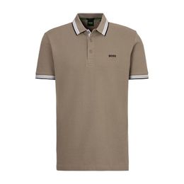 BOSS Green Poloshirt »Paddy« mit kontrastfarbenen Streifen am Kragen Light/Pastel Green338 L L Poloshirt von BOSS Green Menswear