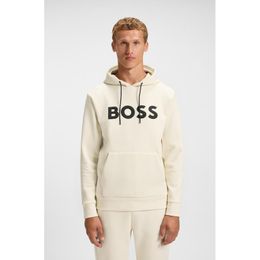 BOSS Green Kapuzensweatshirt »Soody Zone« mit Kängurutasche, regular fit, Logodruck Open White131 XXL XXL Kapuzensweatshirt von BOSS Green Menswear