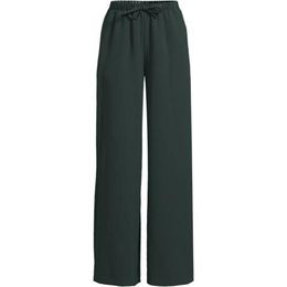 LANDS' END Flie&szlig;ende Webhose mit Elastikbund, Damen,  Gr&uuml;n, Polyester, by Lands' End