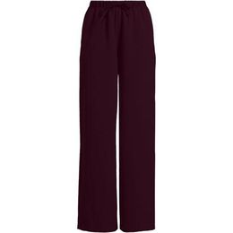LANDS' END Flie&szlig;ende Webhose mit Elastikbund, Damen,  Rot, Polyester, by Lands' End