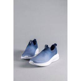 ANISTON SHOES Slip-On Sneaker, Freizeitschuh, Barfußschuh, Schlupfschuh - NEUE KOLLEKTION navy-blau 42 42 In tollem Farbverlauf