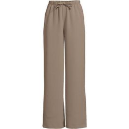 LANDS' END Flie&szlig;ende Webhose mit Elastikbund, Damen,  Braun, Polyester, by Lands' End