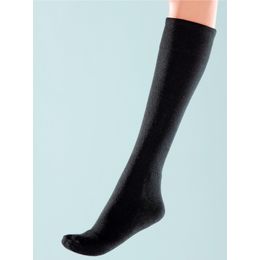 wäschepur wäschepur Damen Kniestrümpfe, schwarz, Größe 39-42