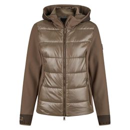 Pikeur Selection Softshell-Hybridjacke slate brown Damen 44