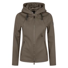 Pikeur Selection Tech-Fleecejacke slate brown Damen 32