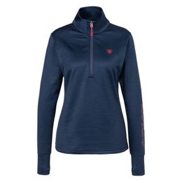 Ariat Sweatshirt Team EQ 1/2 Zip blau Damen S