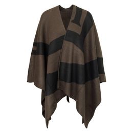 Cheval de Luxe Cape choc brown Damen Einheitsgr&ouml;&szlig;e