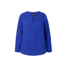 Ulla Popken Bluse Damen Gr&ouml;&szlig;e XL/XXL kobaltblau