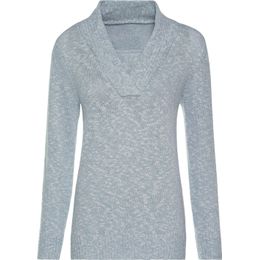 V-Ausschnitt-Pullover