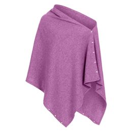 SURI FREY Poncho Schal ' Freyday ' Damen Gr&ouml;&szlig;e one size rosa