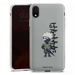 DeinDesign iPhone Xr Handy Silikon H&uuml;lle Case transparent Handyh&uuml;lle Official Licensed Product Naruto Shippuden Kakashi Silikon Case