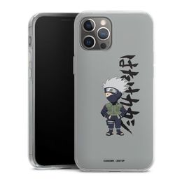 DeinDesign iPhone 12 Pro Max Handy Silikon H&uuml;lle Case transparent Handyh&uuml;lle Official Licensed Product Naruto Shippuden Kakashi Silikon Case