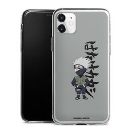 DeinDesign iPhone 11 Handy Slim Case Silikon Handyh&uuml;lle transparent H&uuml;lle extra d&uuml;nn Naruto Shippuden Kakashi Official Licensed Product Silikon Slim Case