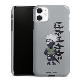 DeinDesign iPhone 11 Handy Premium Case Smartphone Handyh&uuml;lle Schutzh&uuml;lle gl&auml;nzend Official Licensed Product Naruto Shippuden Kakashi Premium Case