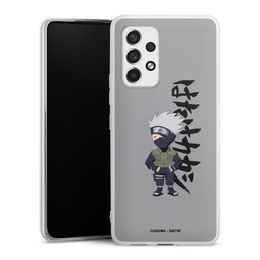 DeinDesign Galaxy A53 5G Handy Silikon H&uuml;lle Case transparent Handyh&uuml;lle Official Licensed Product Naruto Shippuden Kakashi Silikon Case
