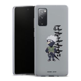 DeinDesign Galaxy S20 FE 5G Handy Silikon H&uuml;lle Case transparent Handyh&uuml;lle Official Licensed Product Naruto Shippuden Kakashi Silikon Case