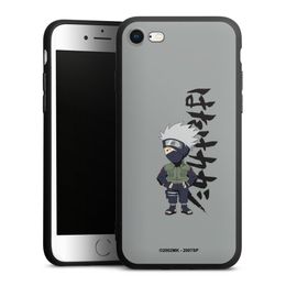 DeinDesign iPhone SE (2020) Handy Premium Silikon H&uuml;lle Handyh&uuml;lle schwarz Case Official Licensed Product Naruto Shippuden Kakashi Silikon Premium Case
