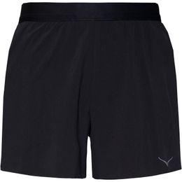 Hoka One One Hoka Glide 5'' Funktionsshorts Herren - schwarz - Gr. M