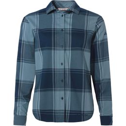 Vaude Farsund Iii Funktionsbluse Damen - blau - Gr. 42 - Polyester