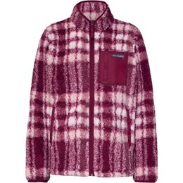Columbia West Bend Ii Fleecejacke Damen - rot - Gr. M - Polyester