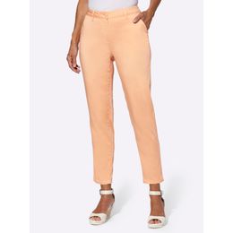 WITT Damen Chinohose in Baumwoll-Stretch-Qualit&auml;t, apricot, Gr&ouml;&szlig;e 40