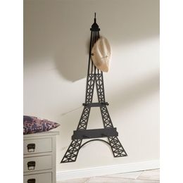 Garderobenhalter HEINE HOME, schwarz, B:60cm H:120cm T:5cm, Metall, Garderobenhalter