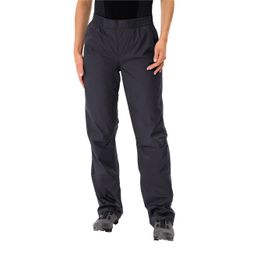 Fahrradhose Vaude "WOMEN'S DROP PANTS II", Damen, Gr. 44, N-Gr, schwarz (schwarz, schwarz), Obermaterial: 100% Polyester, Hosen
