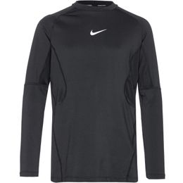 Nike Pro Funktionsshirt Jungen - schwarz - Gr. 158/164 - Polyester/Elastan