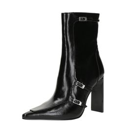 Steve Madden Stiefelette 'Fastened' Damen Gr&ouml;&szlig;e 39 schwarz Winterschuhe