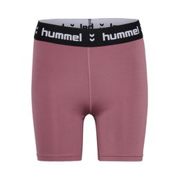 Hummel Sportshorts 'Pulse' Damen Gr&ouml;&szlig;e XL mauve / schwarz