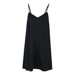 Les Lunes Mittellanges Neglig&eacute; 'BLOOM Sleep Dress shiny' Damen Gr&ouml;&szlig;e 44 schwarz