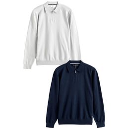next Pullover Herren Gr&ouml;&szlig;e XL navy / offwhite