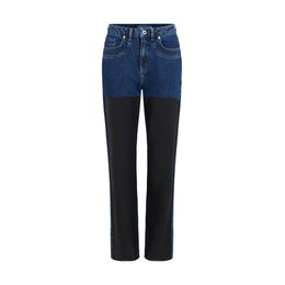 KARL LAGERFELD JEANS Jeans Damen Gr&ouml;&szlig;e 24 blau / schwarz