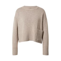 Oui Pullover Damen Gr&ouml;&szlig;e M taupe