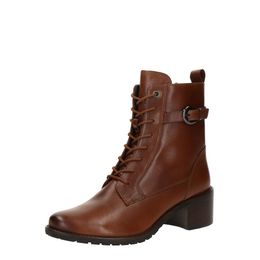 Caprice Lace-Up Ankle Boots female Brown size 3.5