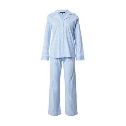 Lauren by Ralph Lauren Lauren Ralph Lauren Pyjama Damen Gr&ouml;&szlig;e S blau / wei&szlig; Winterkleid