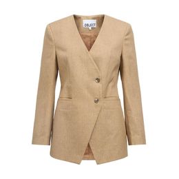 Object Blazer 'OBJBEA' Damen Gr&ouml;&szlig;e 34 braun